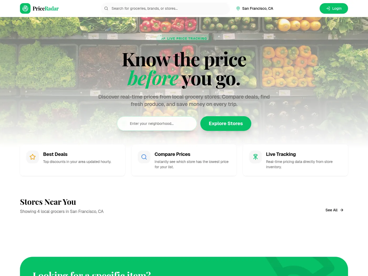 Grocery Price Radar