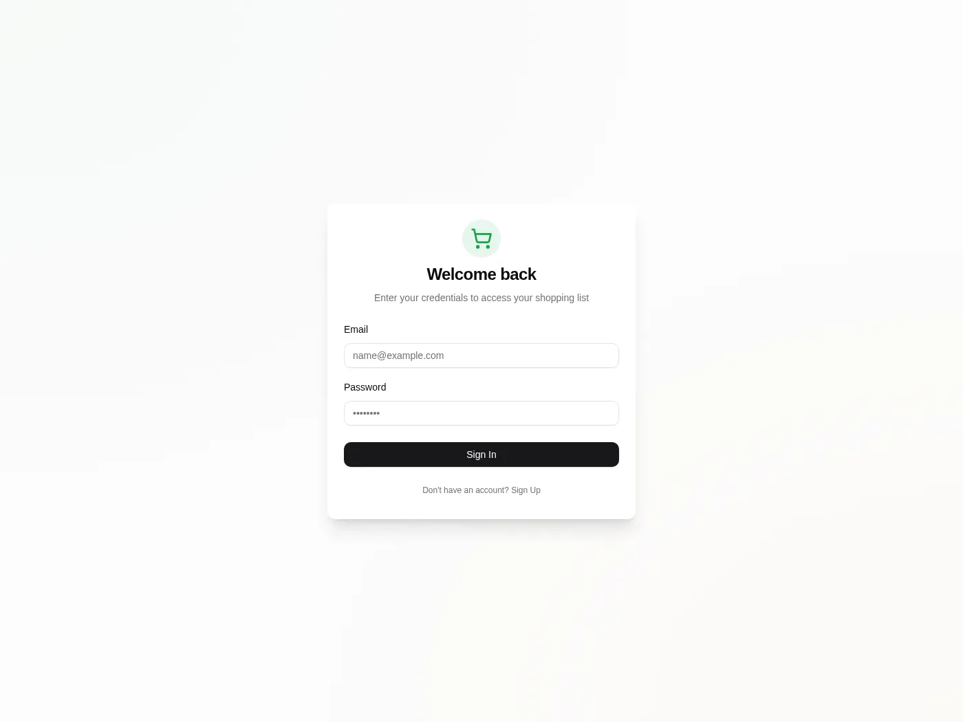 Smart Grocery Shopper