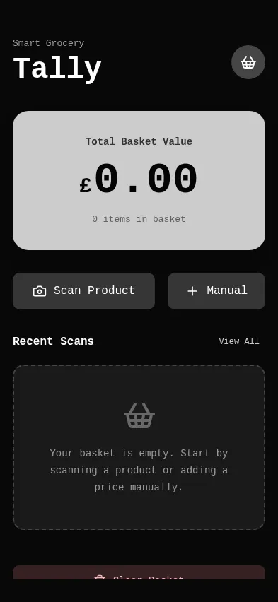 Smart Grocery Tally