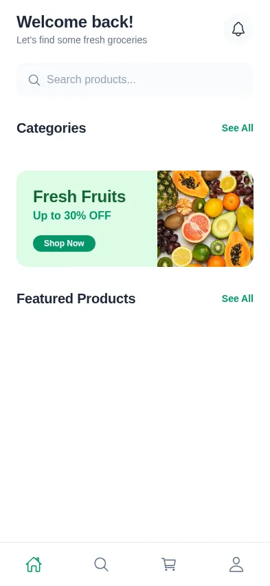 GroceryGo Mobile Shop