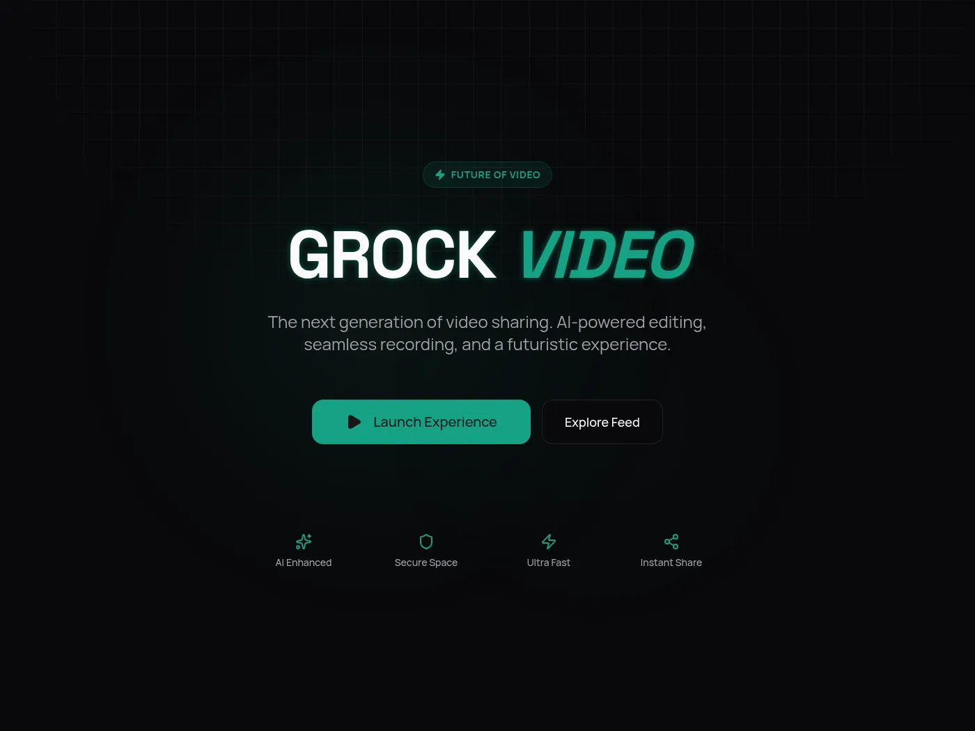 Grock Video Clone