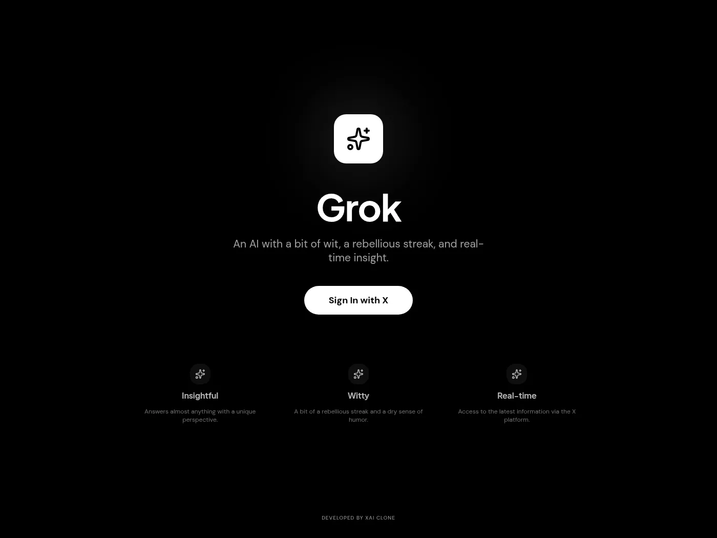 Grok AI Clone