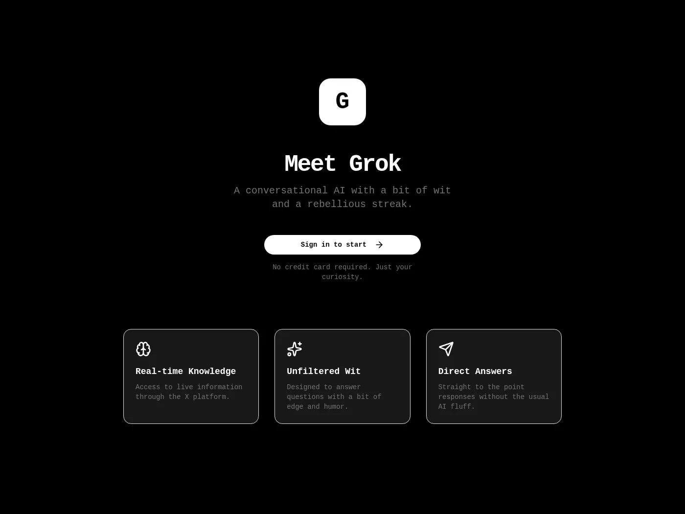 Grok AI Clone