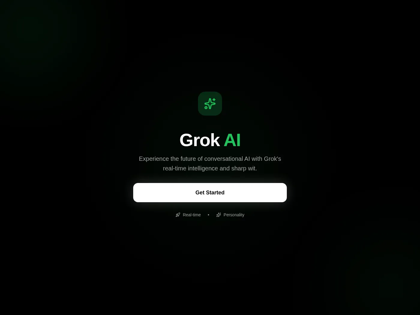 Grok AI Chat Clone
