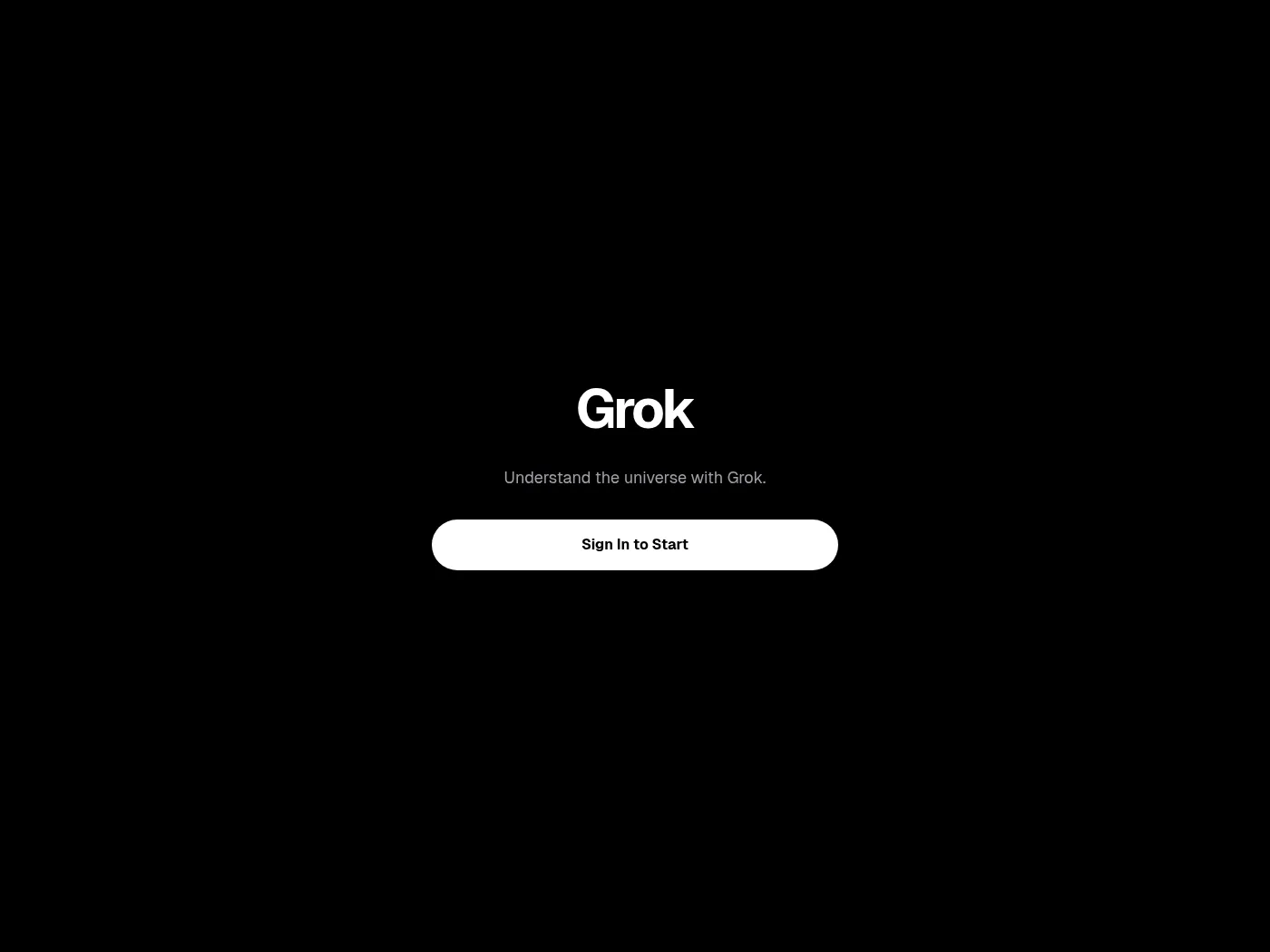 Grok AI Chat Clone