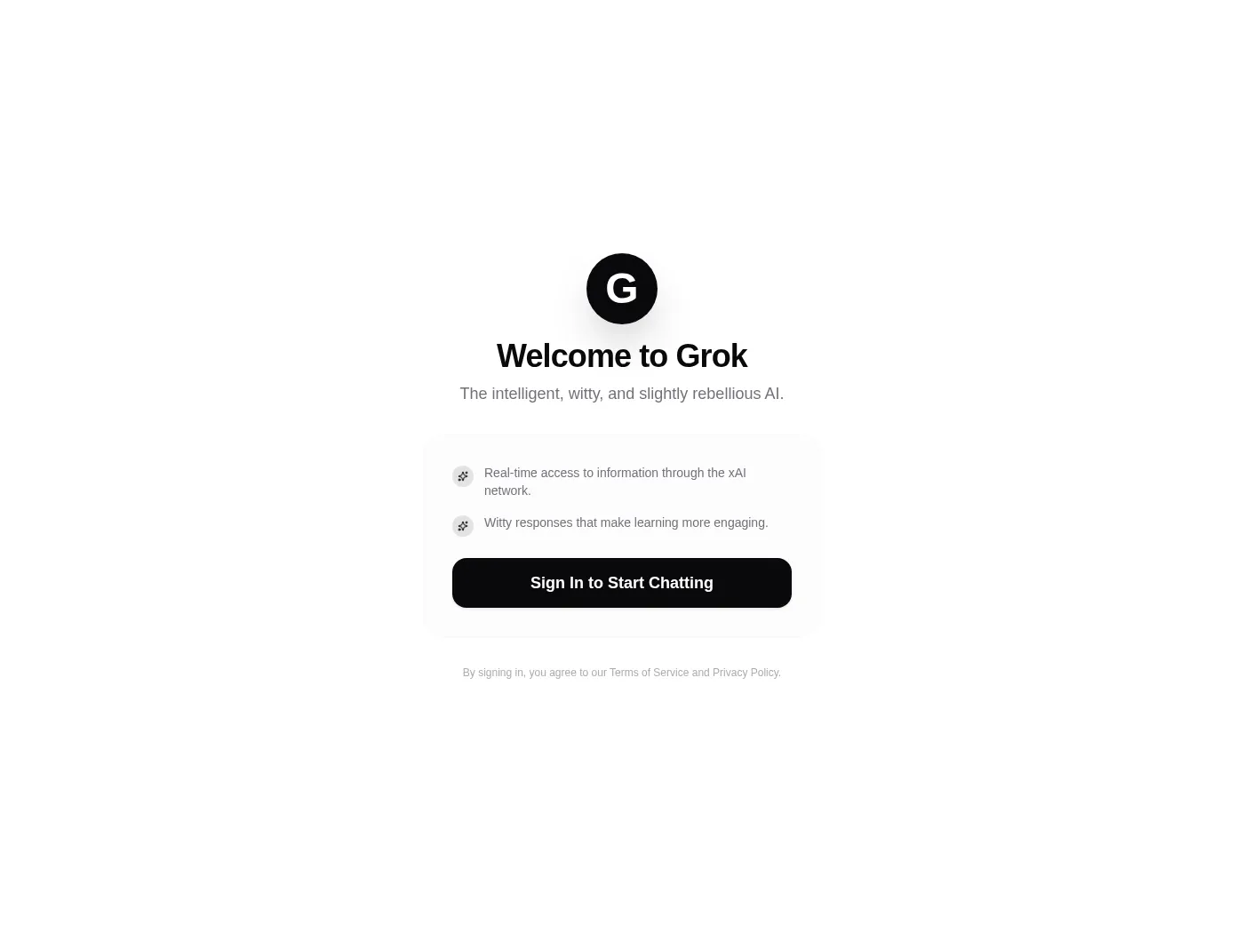 Grok AI Clone