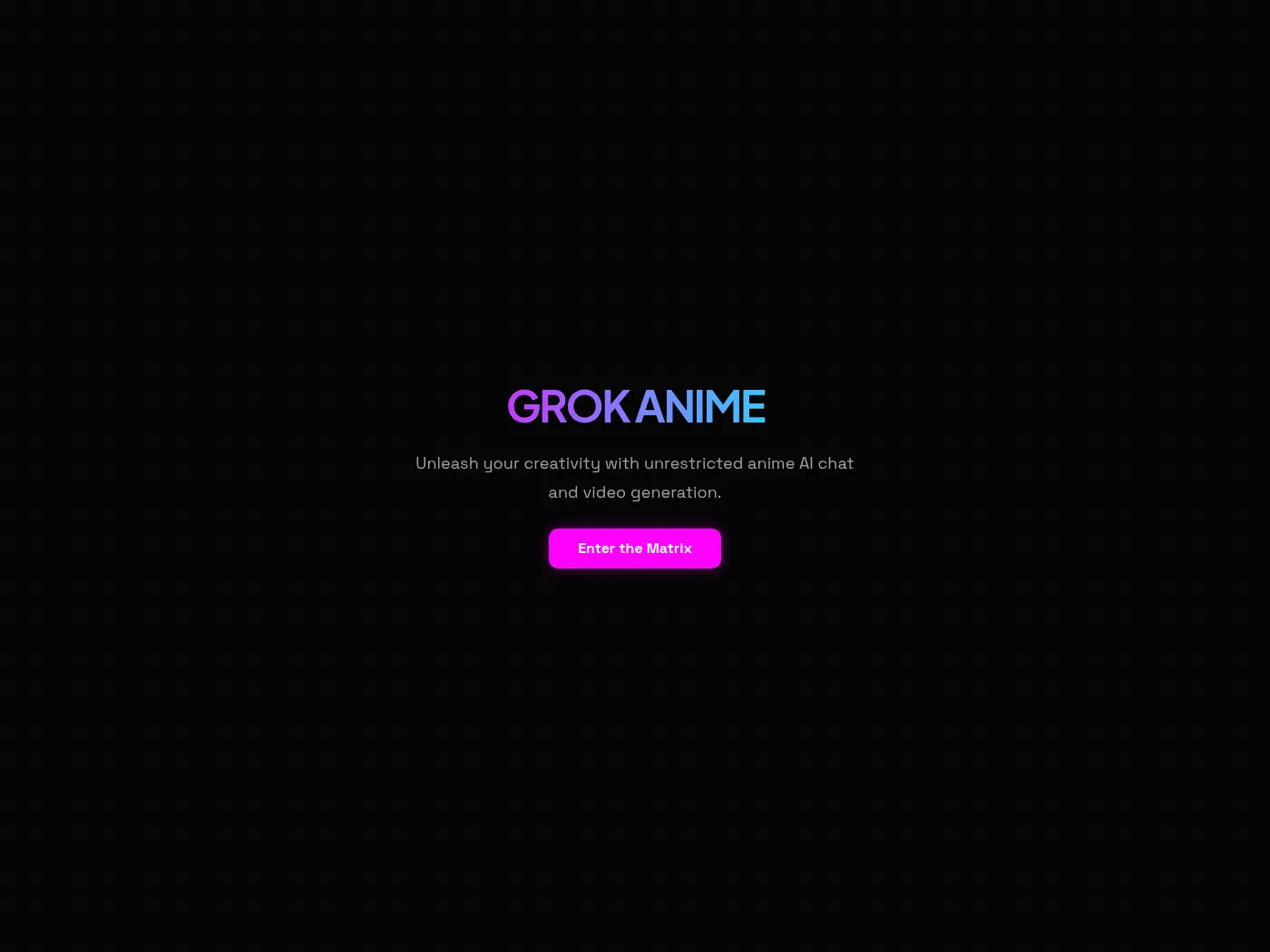 Grok Anime Unlimited