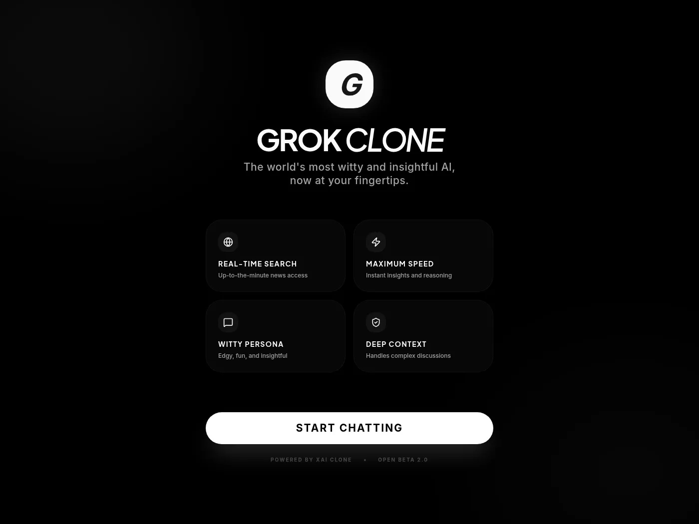 GrokChat Clone