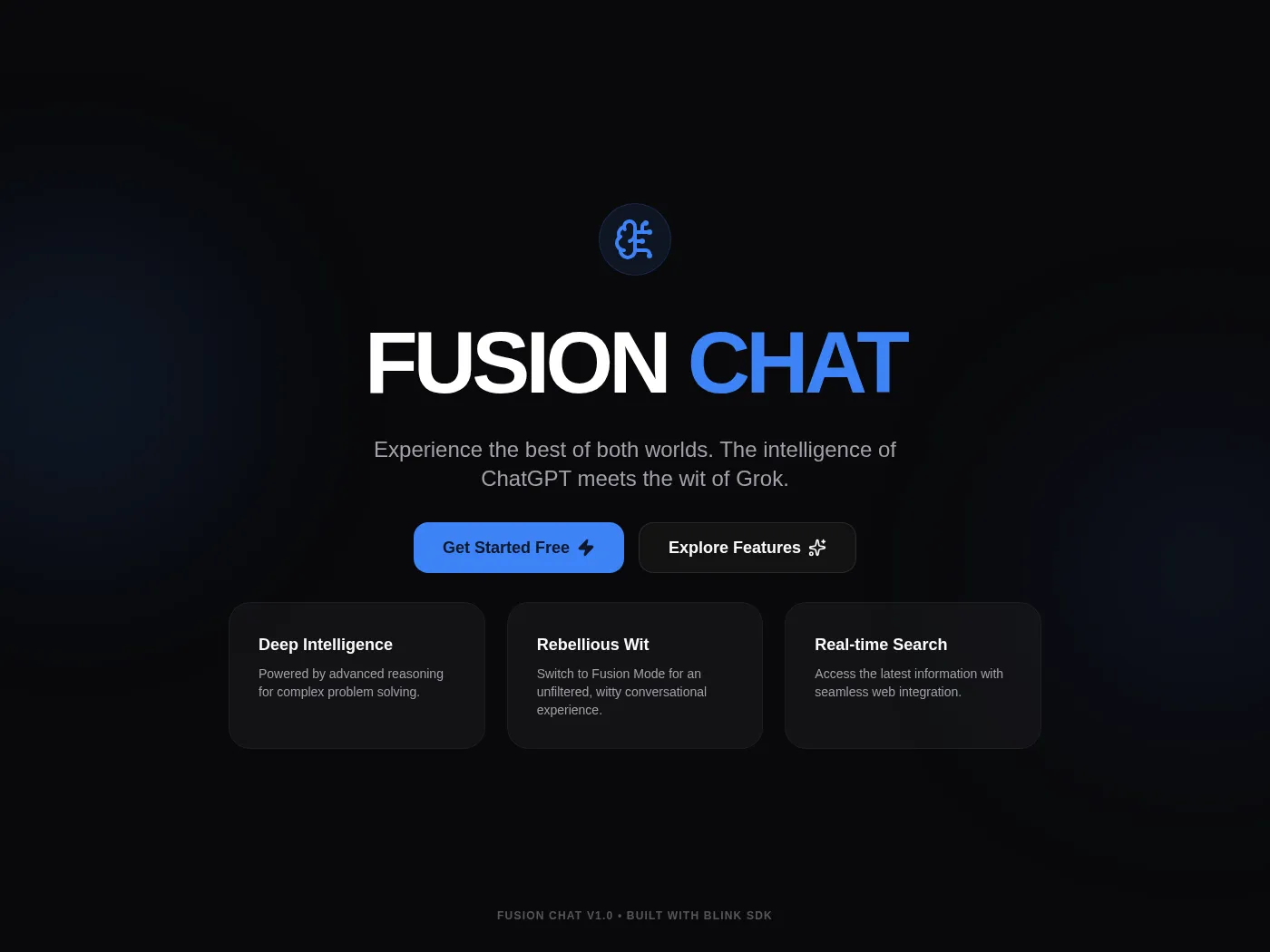 GrokGPT Fusion Chat