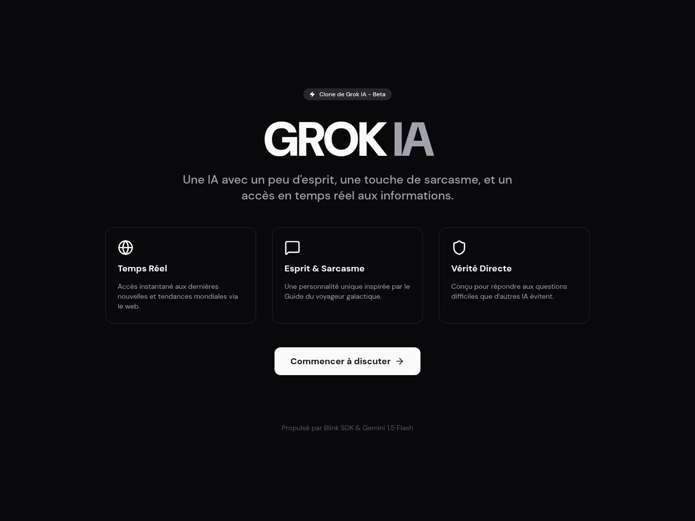 Grok IA Clone