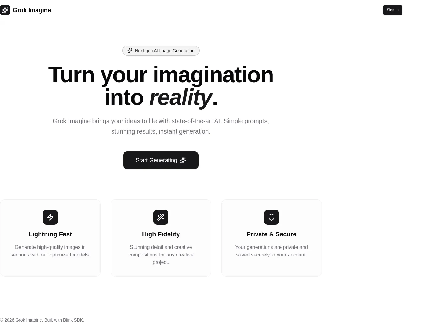 Grok Imagine