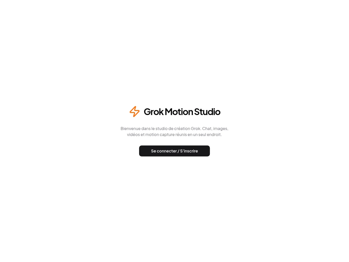 Grok Motion Studio