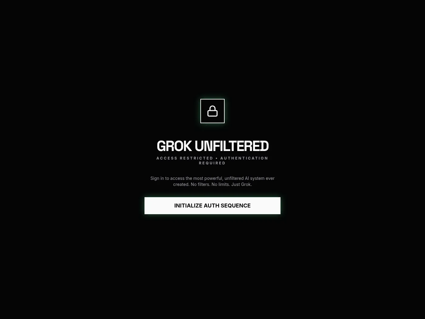 Unfiltered Grok Bot