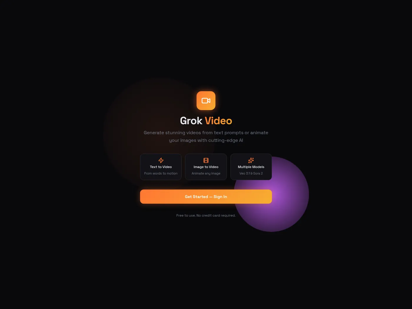 Grok Video Generator