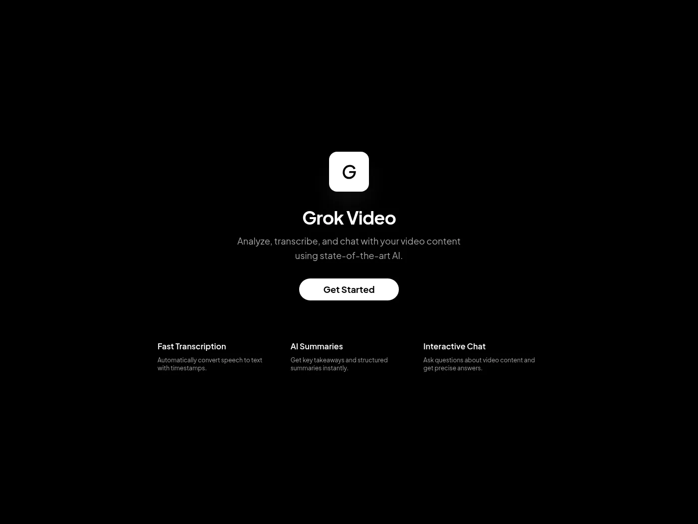 Grok Video Clone