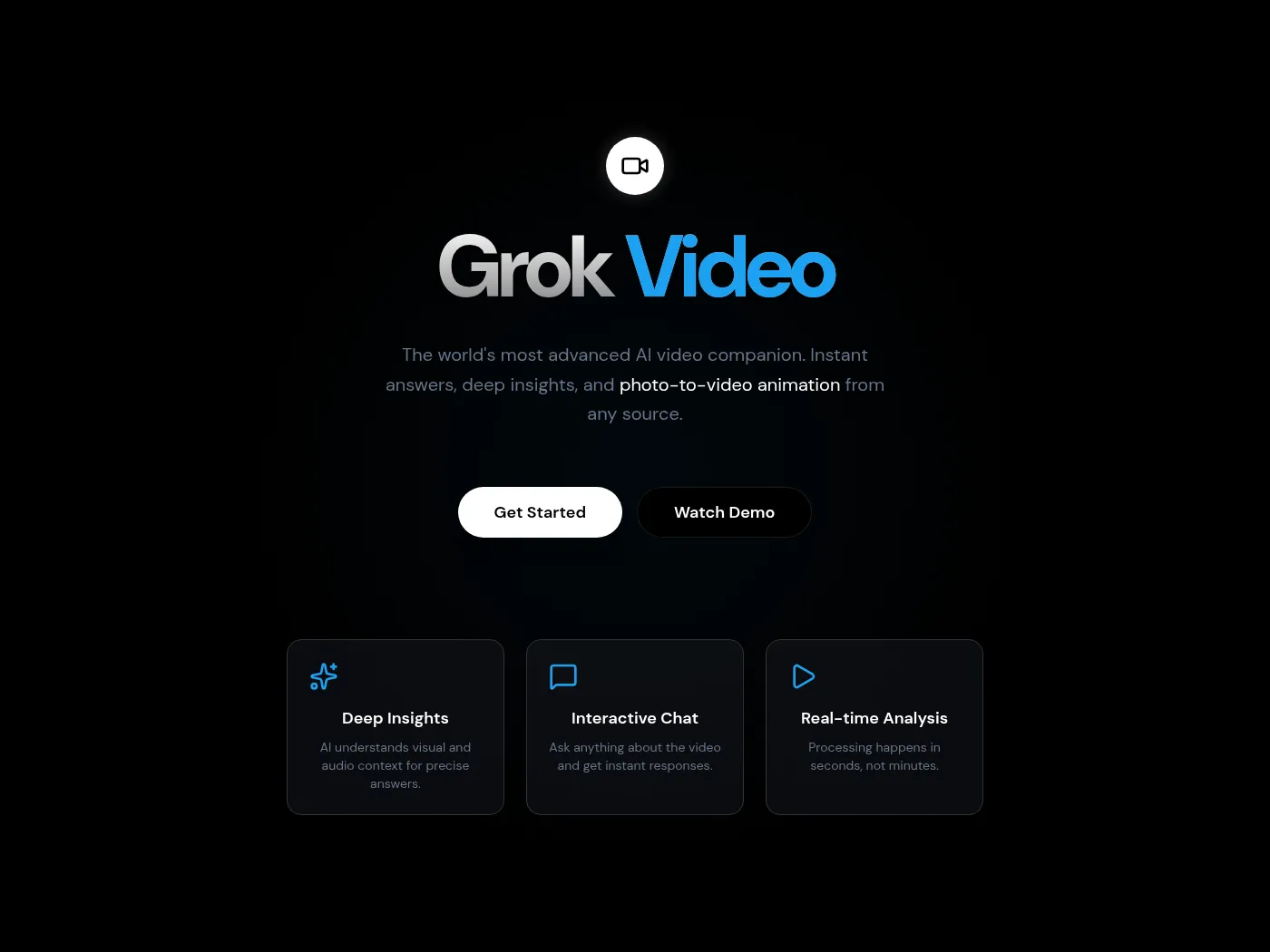Grok Video Clone
