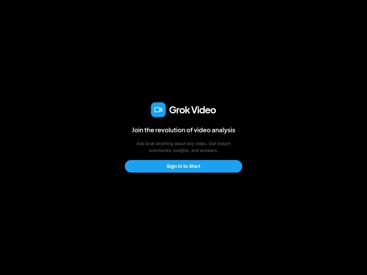 Grok Video Clone