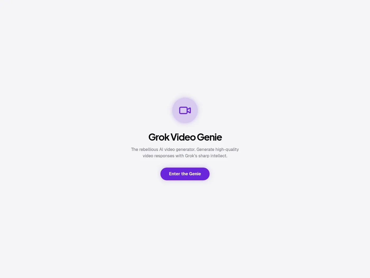 Grok Video Genie