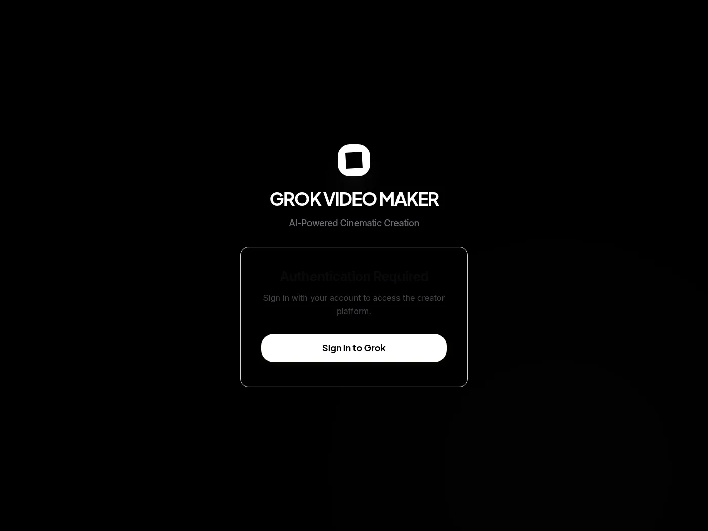 Grok Video Maker AI