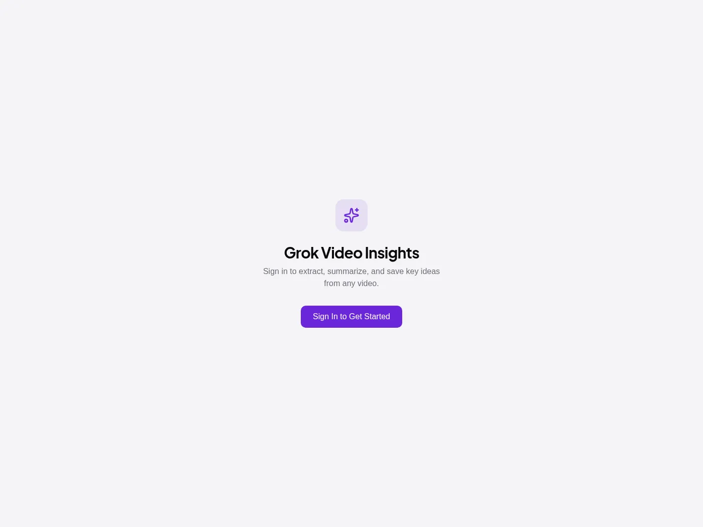 Grok Video Insights