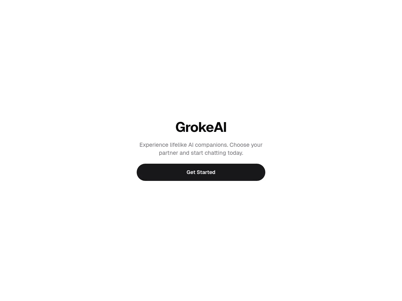 GrokeAI Companions