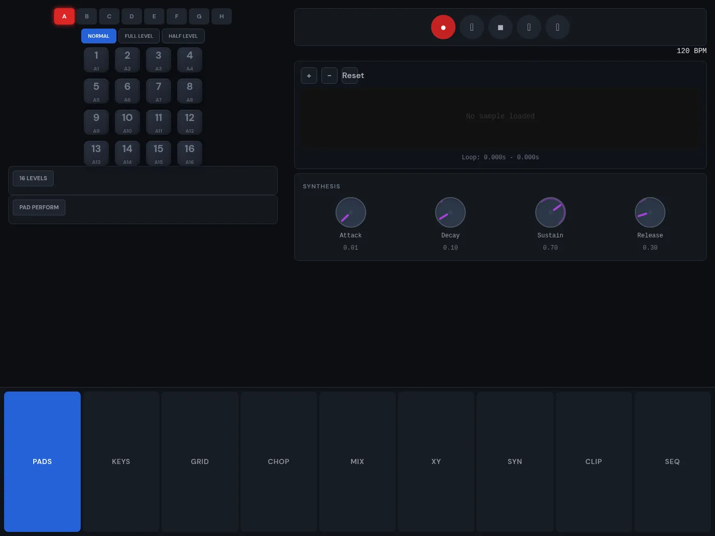 GrooveForge Sampler