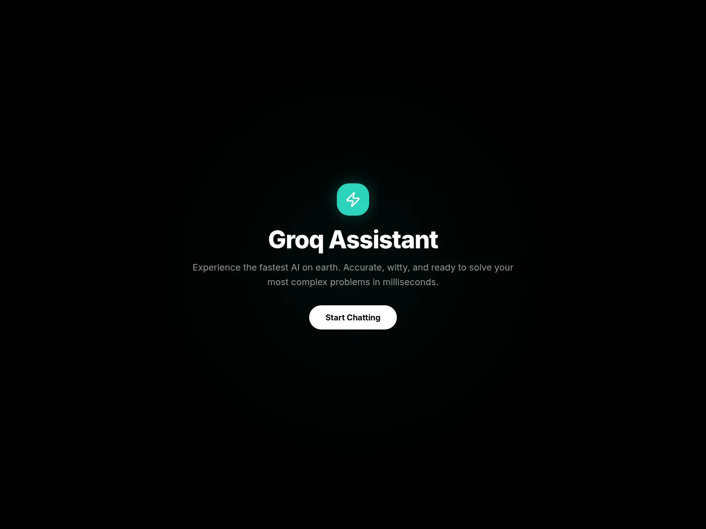 Groq AI Assistant