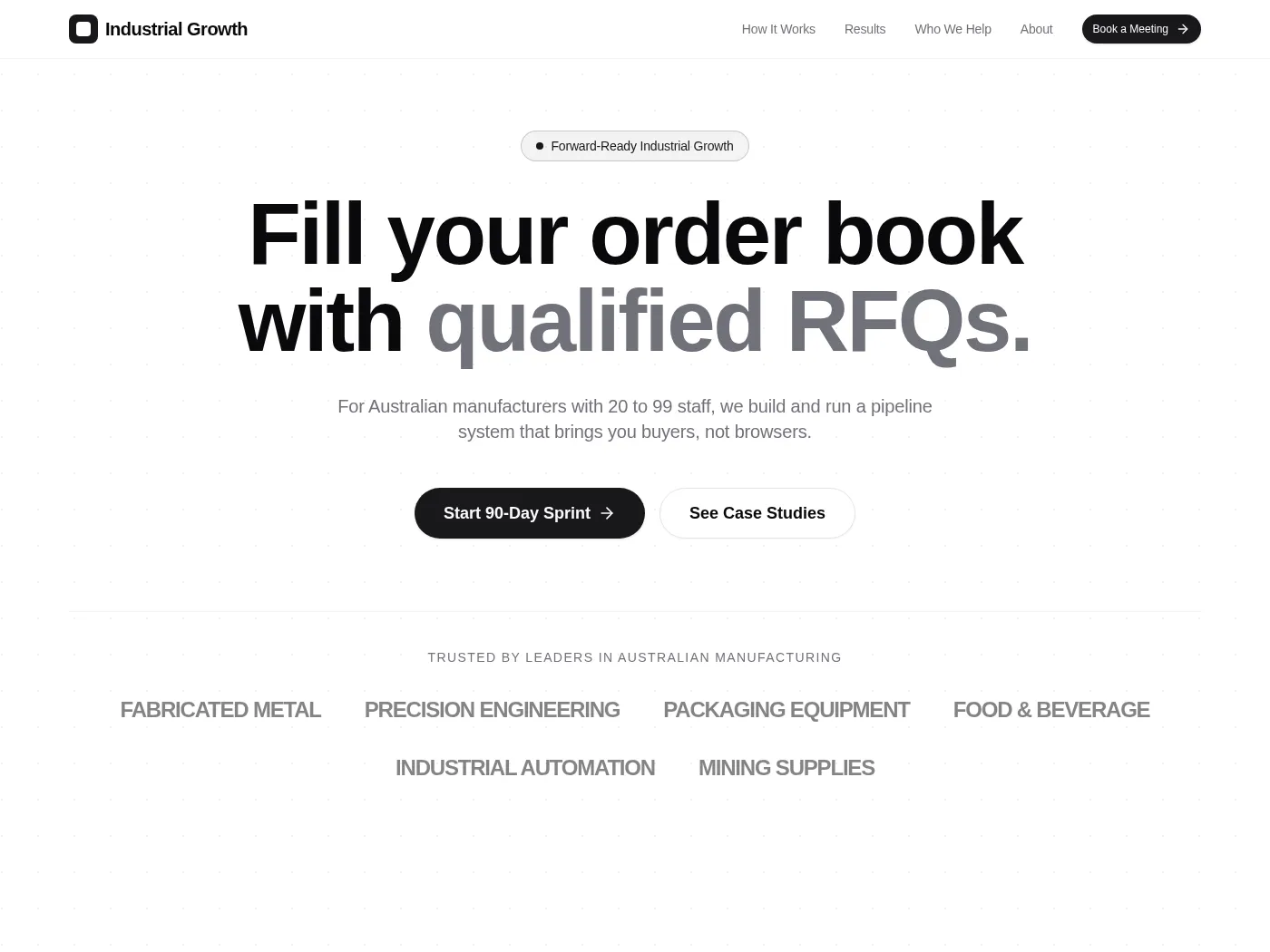 Industrial Growth Agency Site