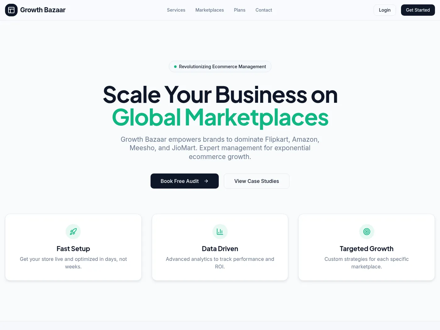 Growth Bazaar Dashboard