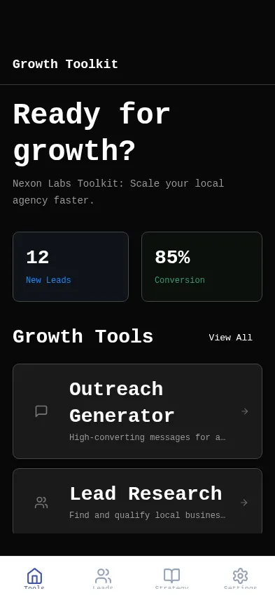 Nexon Growth Toolkit