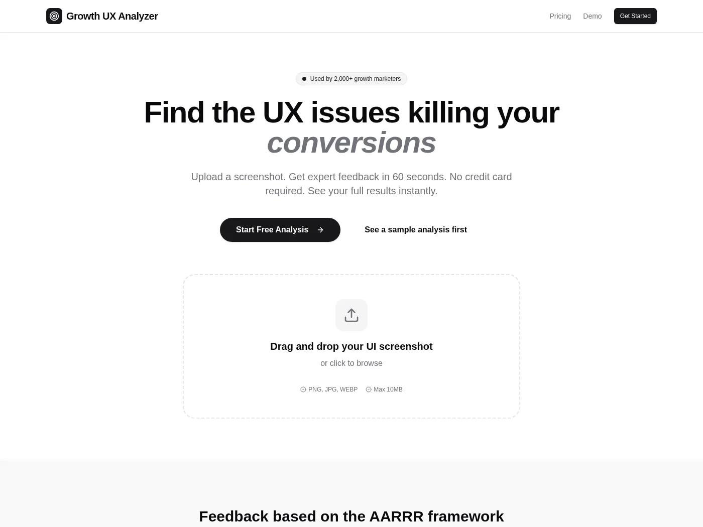 Growth UX Analyzer