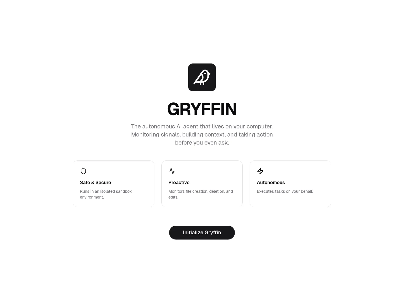 Gryffin Autonomous Agent