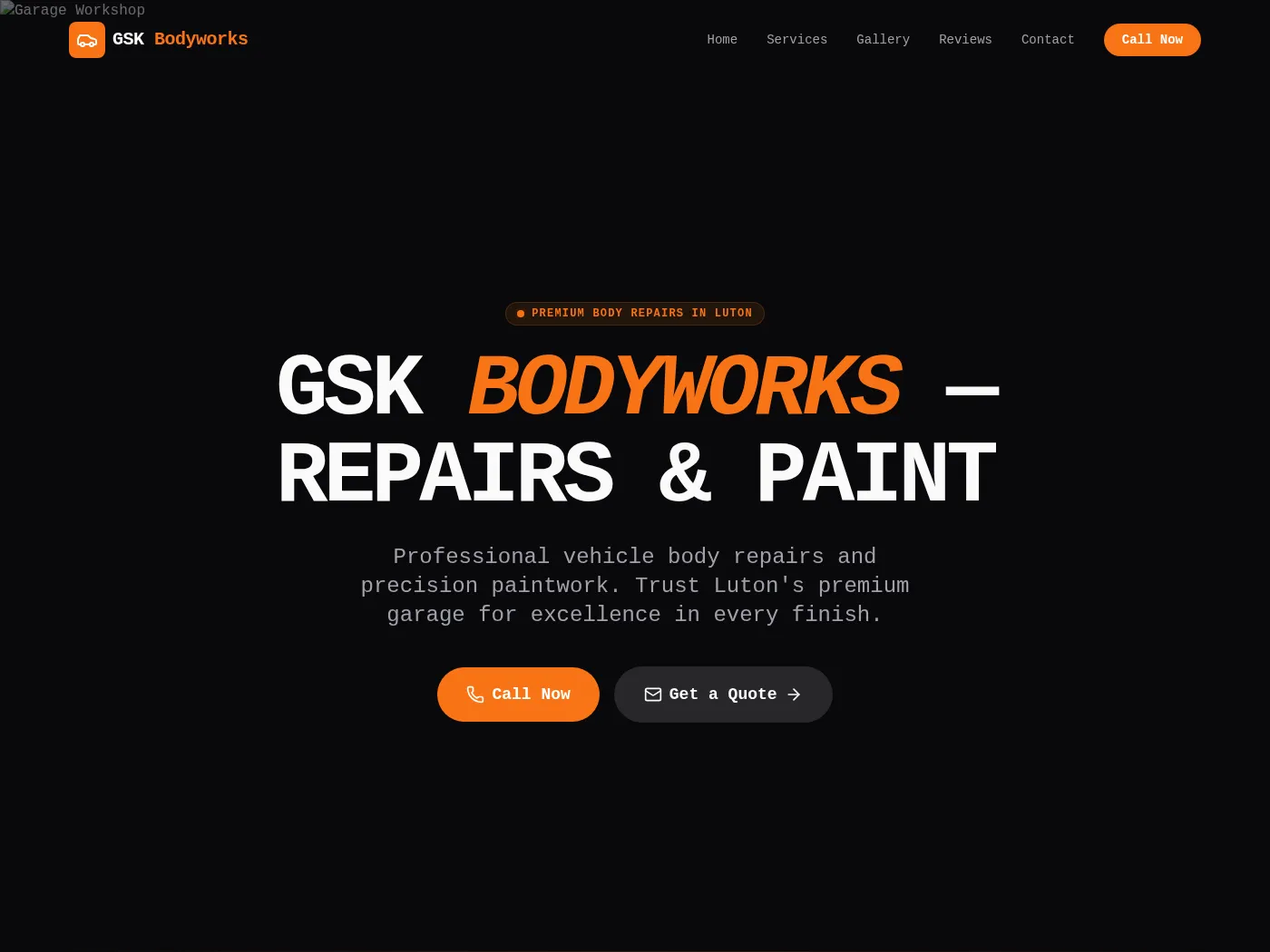 GSK Bodyworks Webpage