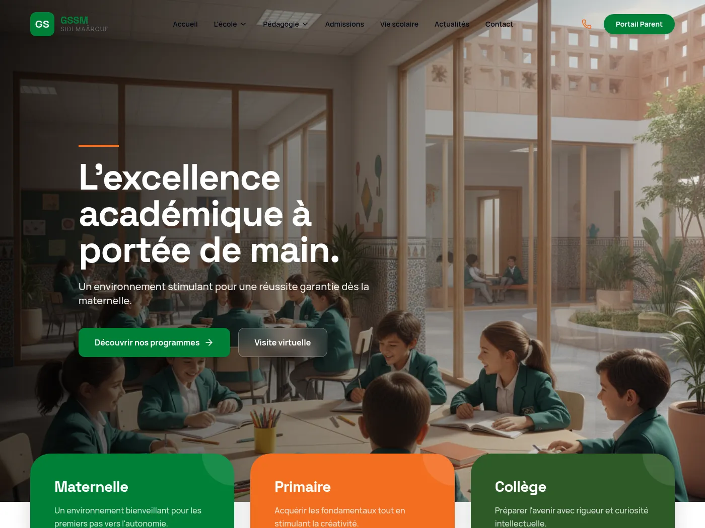 GSSM Website Redesign
