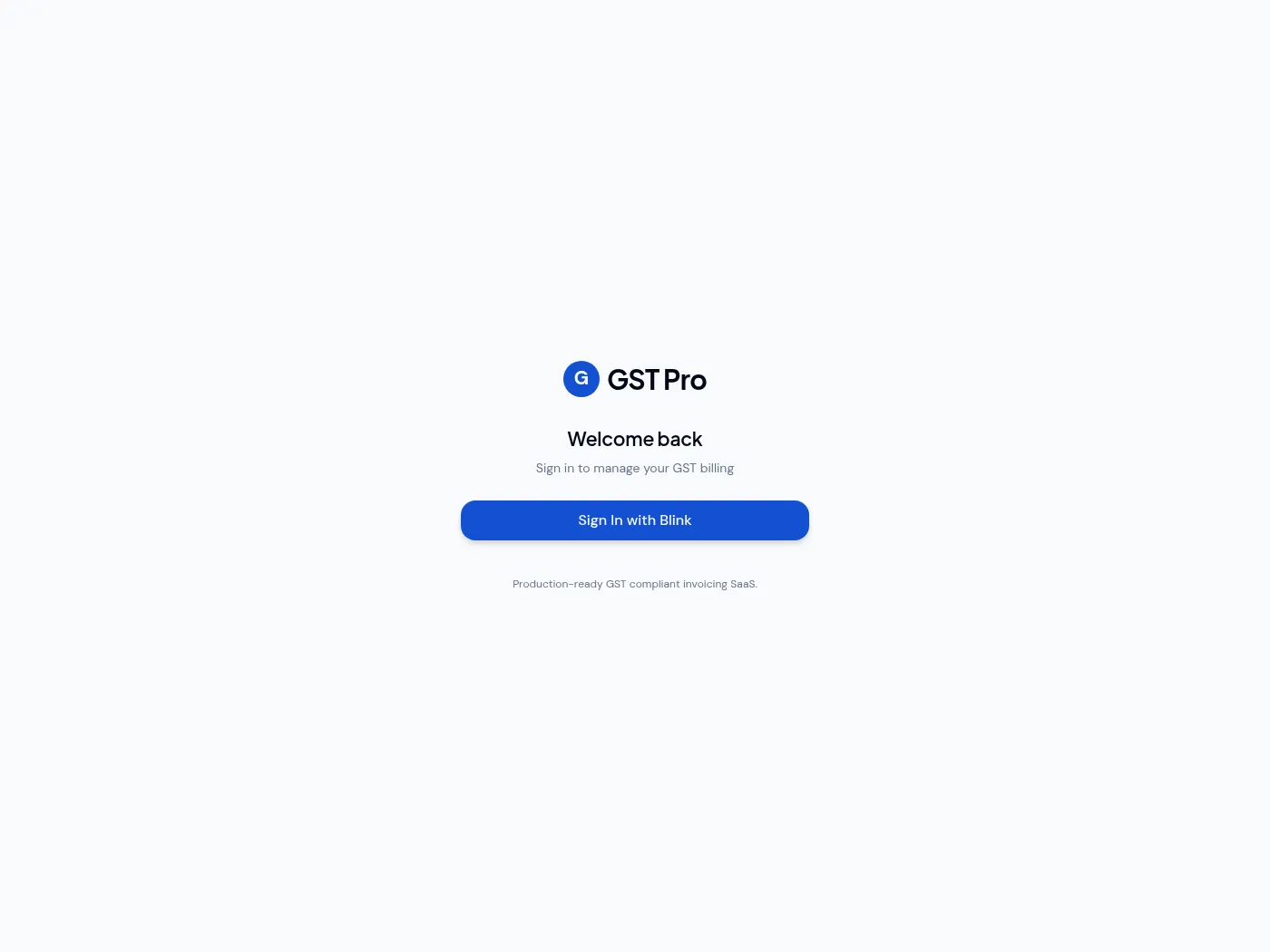 GST Invoice Pro