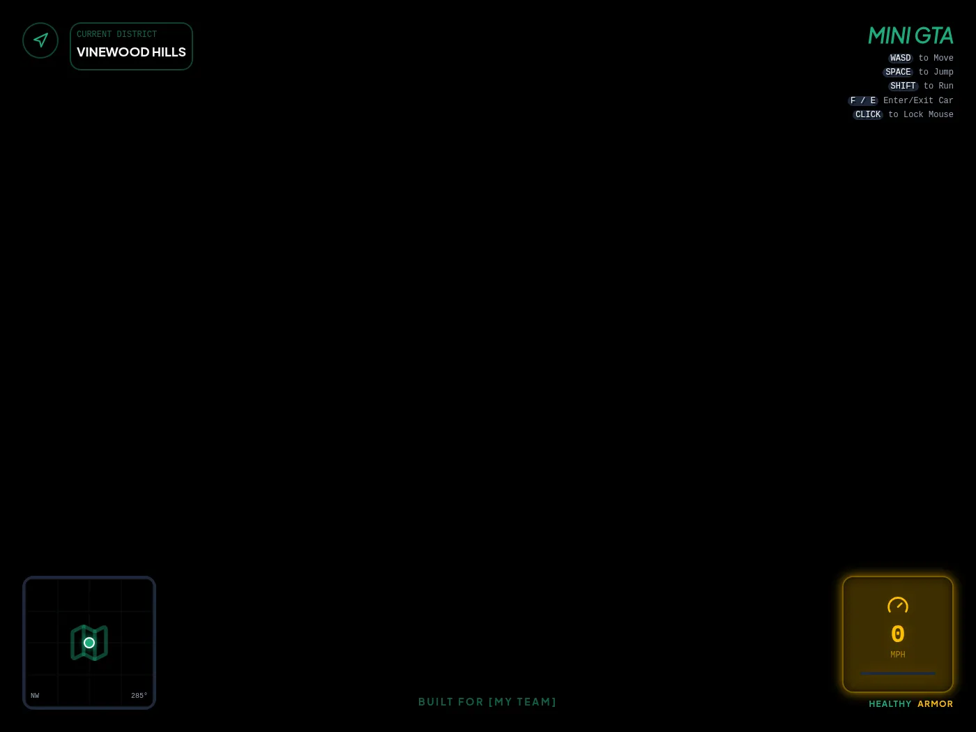Mini GTA Browser Game