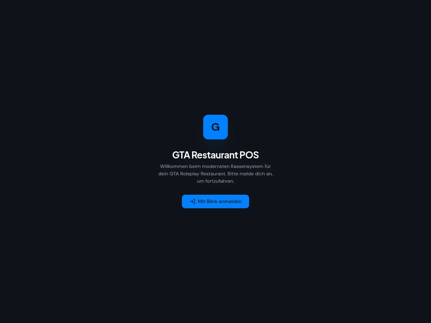 GTA RP Restaurant POS