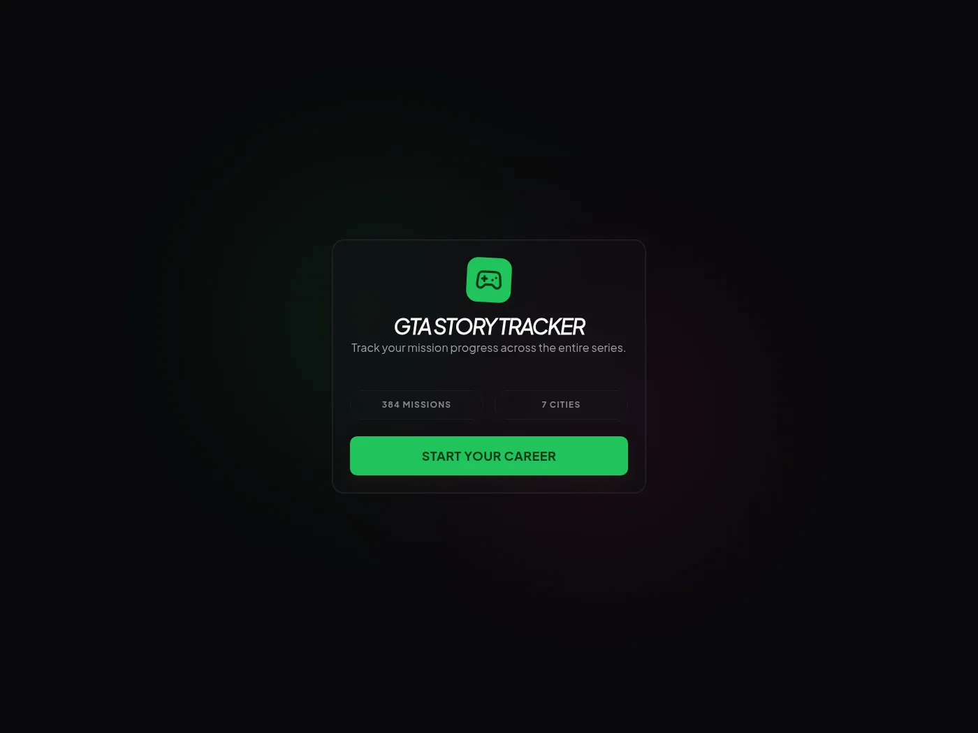 GTA Campaign Story Tracker