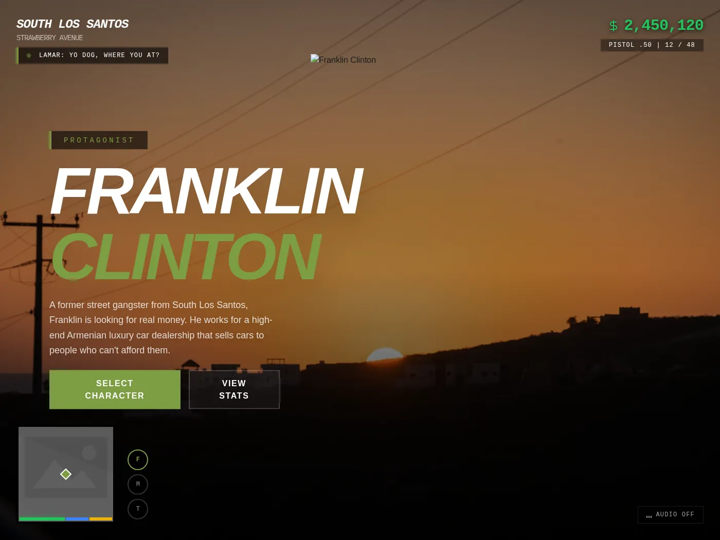 GTA V Web Clone