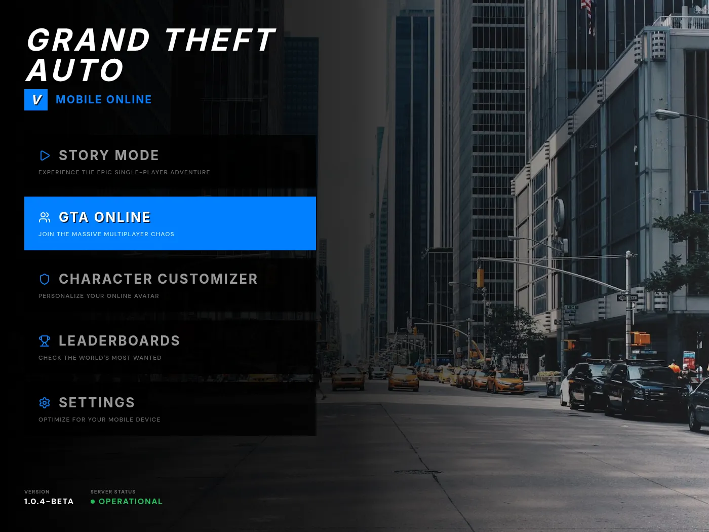 Mobile GTA 5 Online