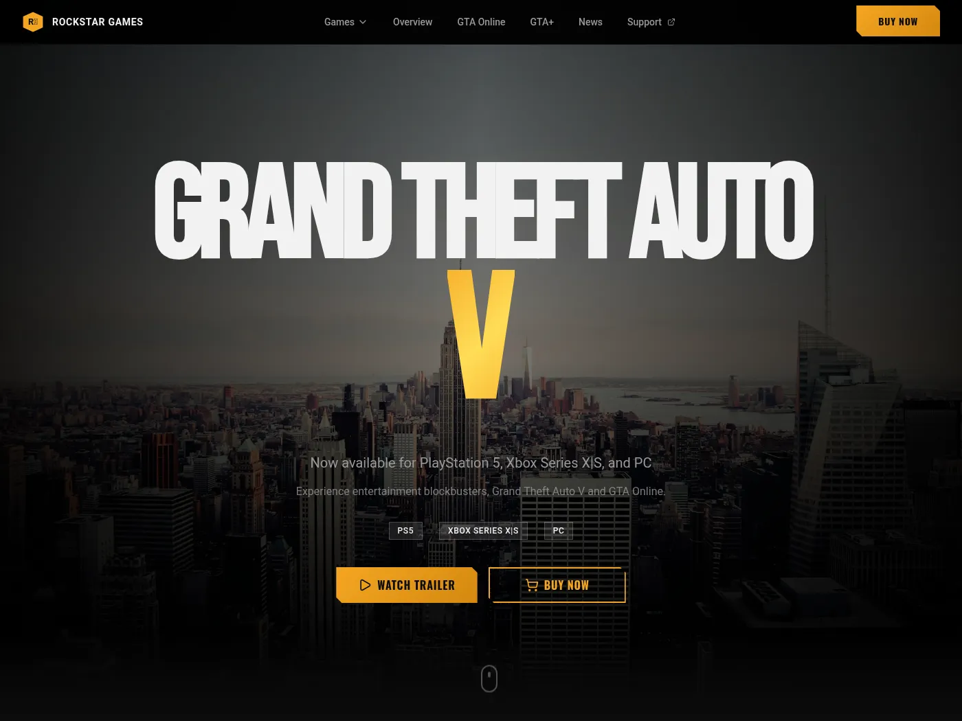 GTA V Site Clone