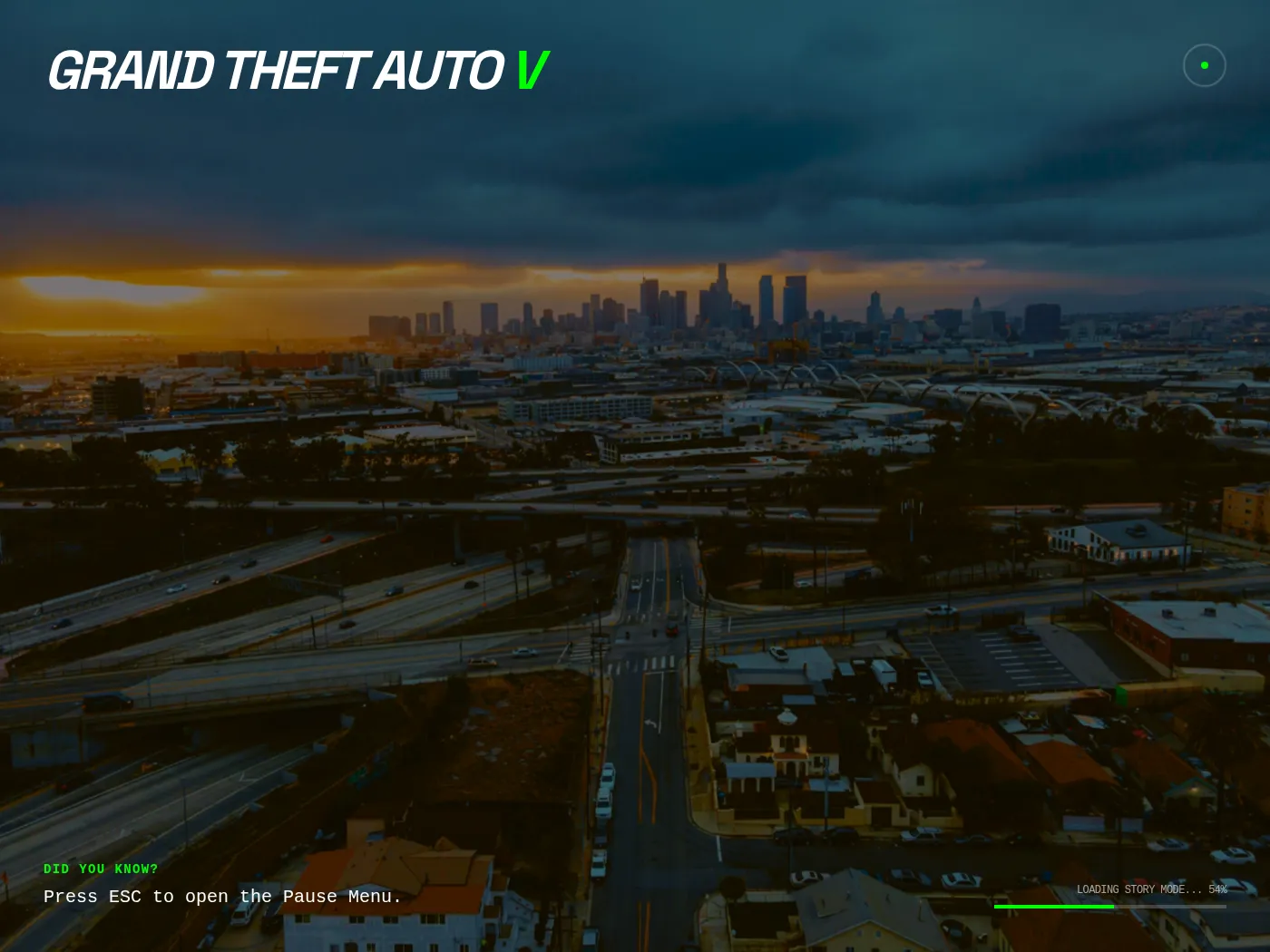 GTA V Web Clone
