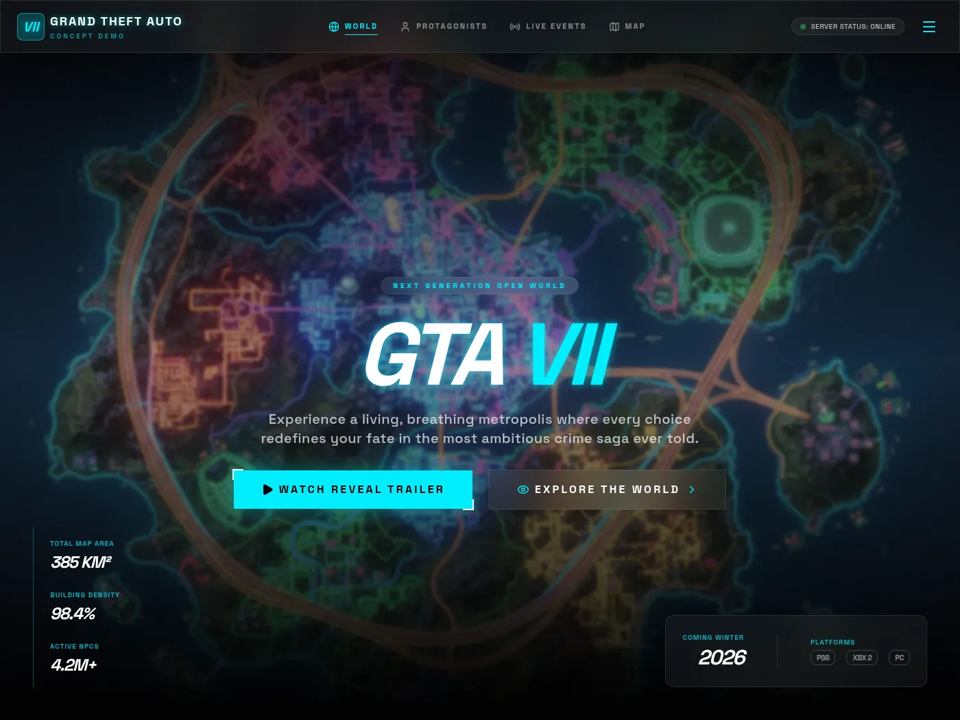 GTA 7 Concept Demo