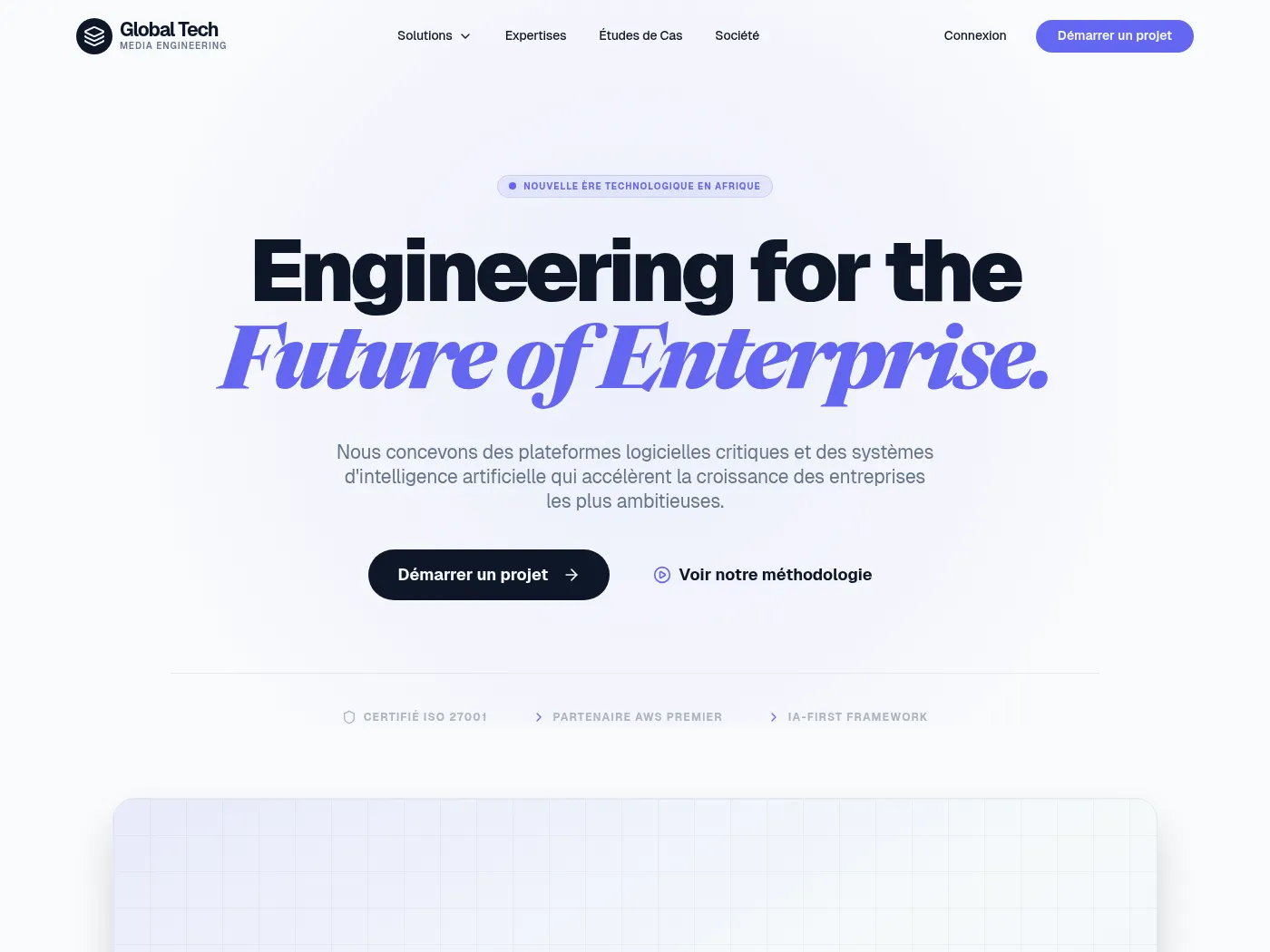 Global Tech Media Redesign