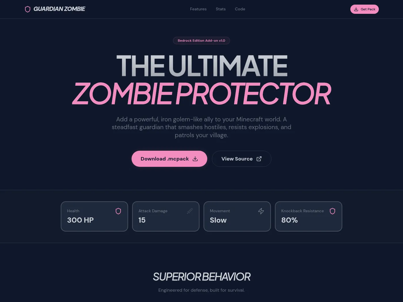 Guardian Zombie Pack