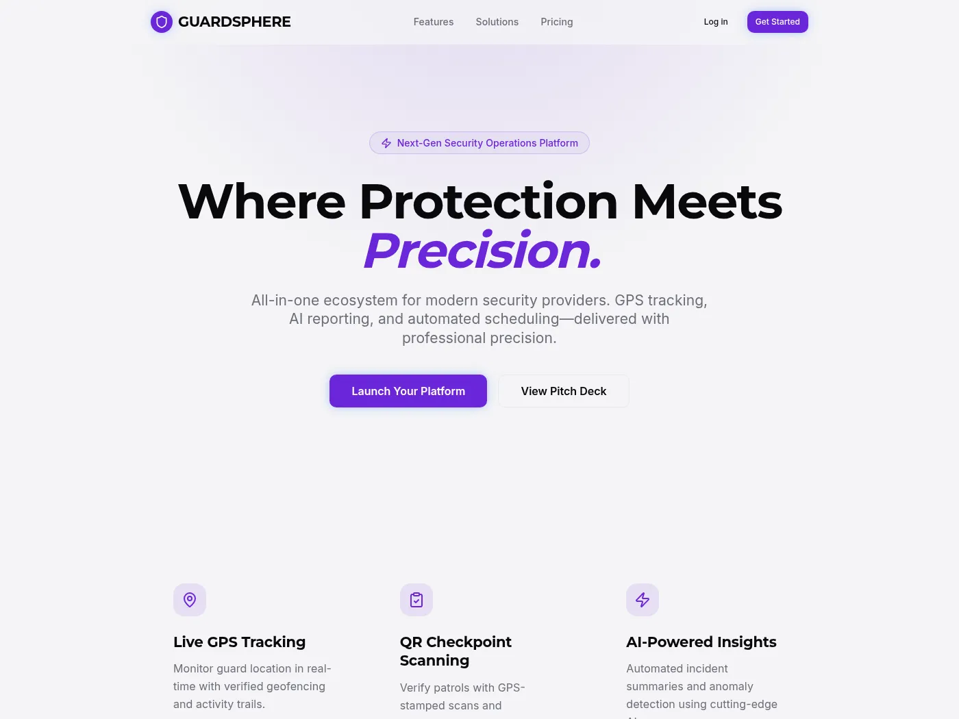 GuardSphere Complete Platform