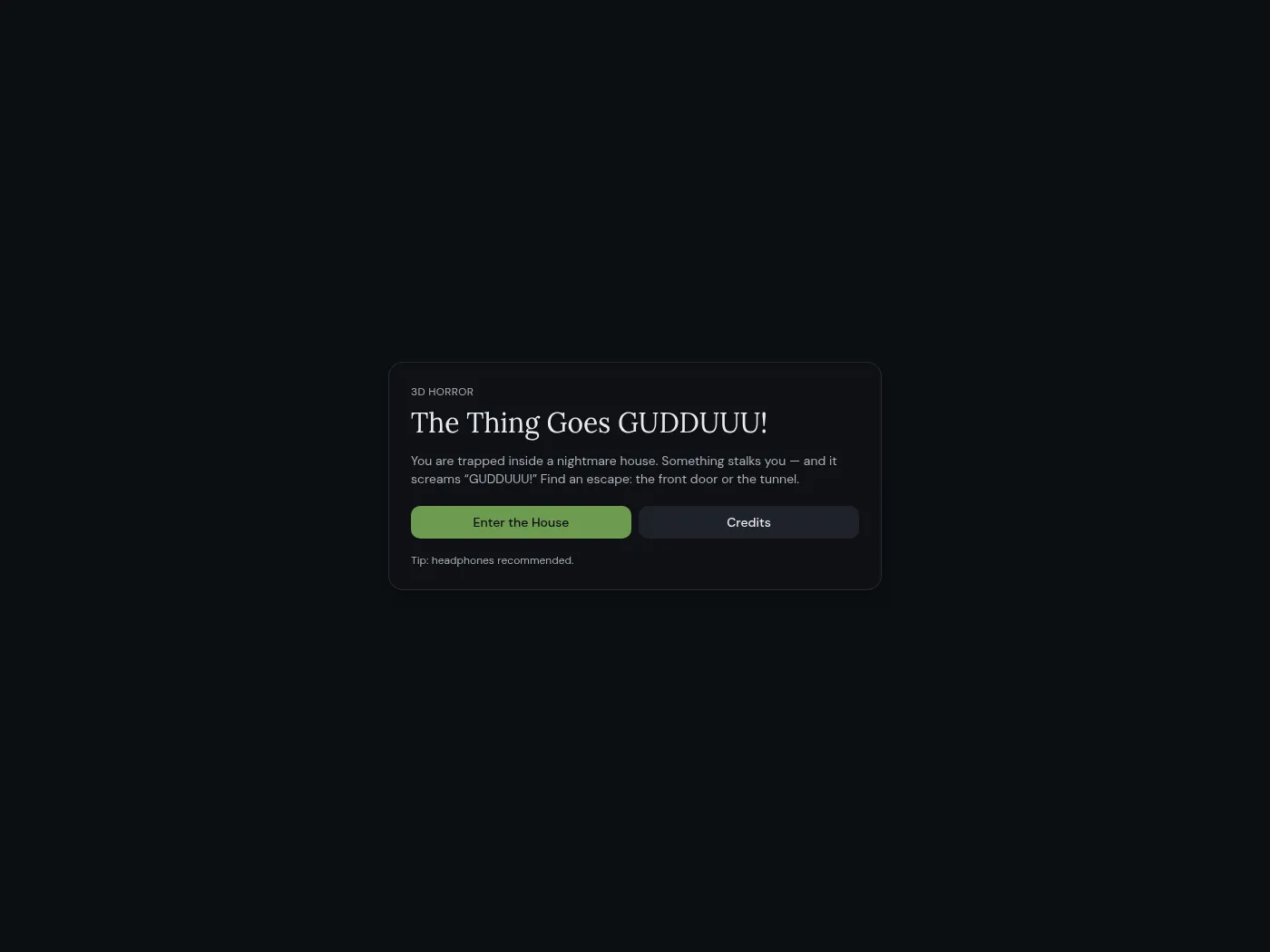 The Thing Goes GUDDUUU!