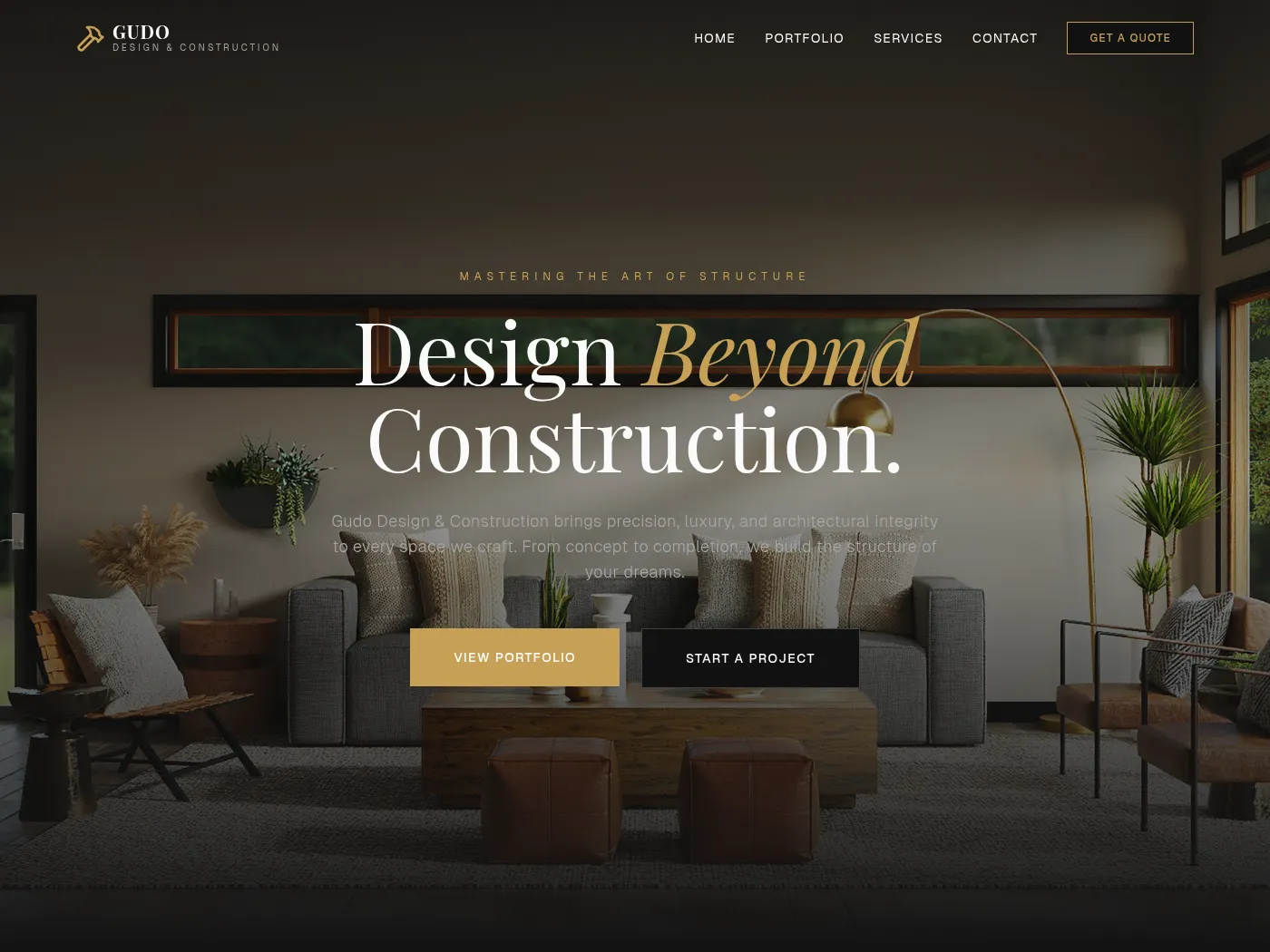 Gudo Design Web Portal