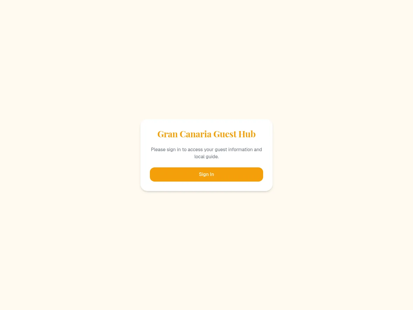Gran Canaria Guest Hub