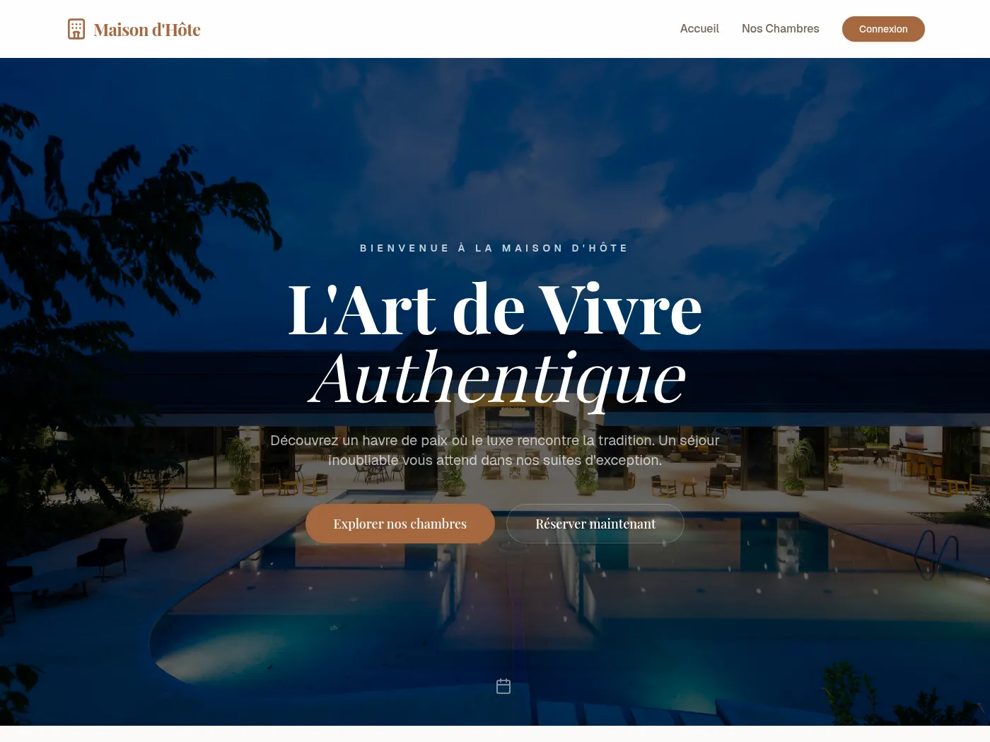 Maison d'Hôte Booking